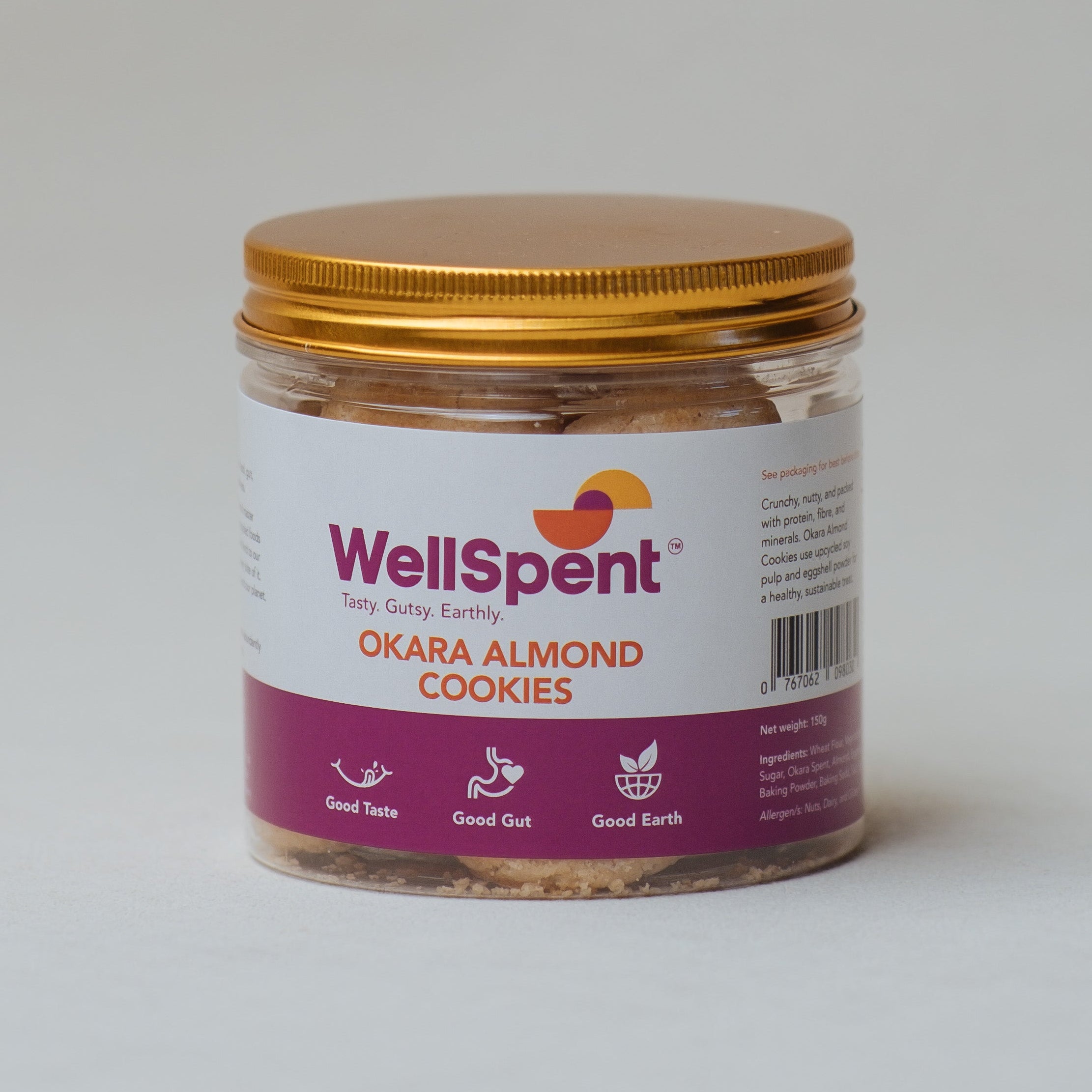 Okara Almond Cookies – WellSpent Gourmet2Go